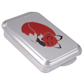 Sleeping Fox Cake Pan | Zazzle