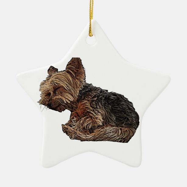 Yorkie Christmas Ornaments | Zazzle - 100% Satisfaction Guaranteed!