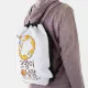 Sleepy Cat & Bungeoppang Korean Design Drawstring Bag | Zazzle