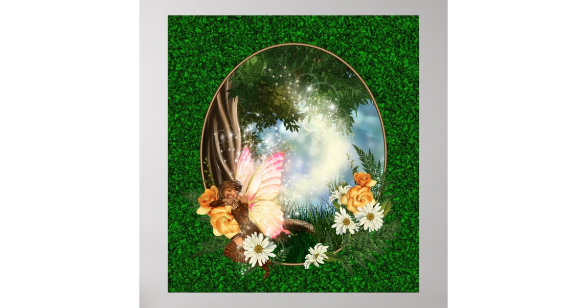 Sleepy Fae Poster | Zazzle