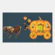 Sleepy Hollow Headless Horseman Pumpkin Carriage Rectangular Sticker ...
