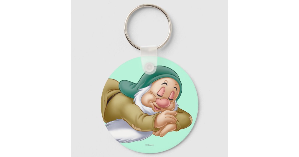Sleepy Keychain | Zazzle