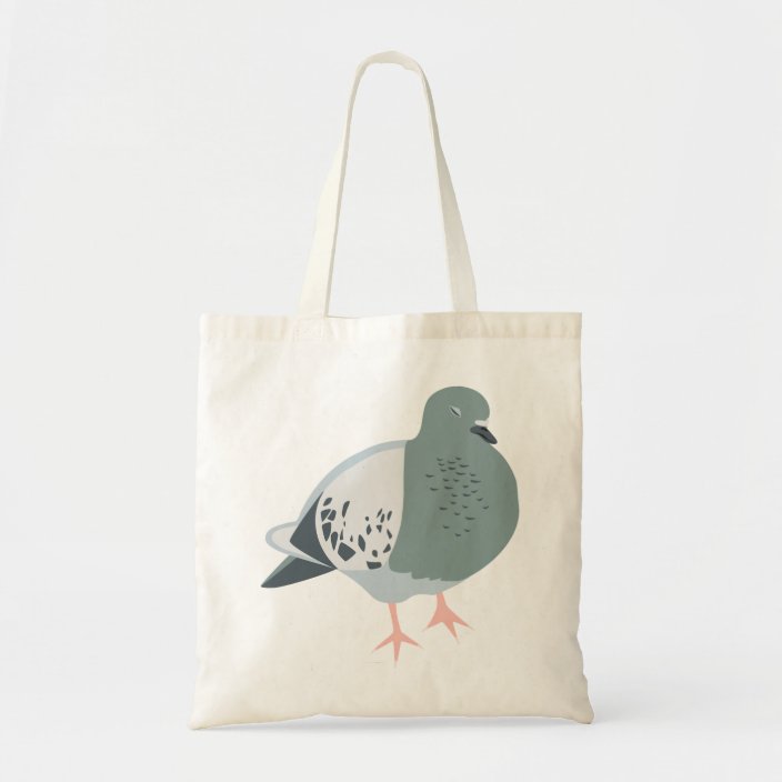 Sleepy Pigeon Tote Bag | Zazzle.com