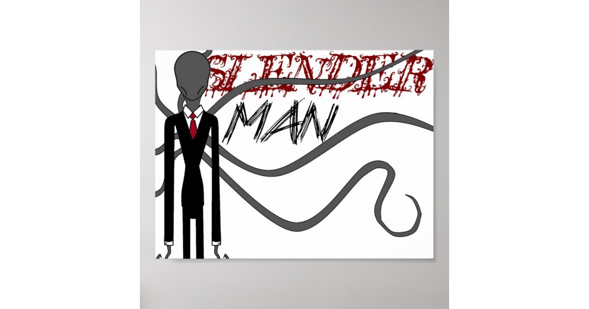 Slender Man Poster | Zazzle