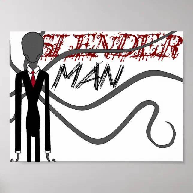 Slender Man Poster | Zazzle