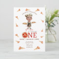 Slice Of Fun 1st Birthday Photo Invitation | Zazzle
