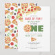 Slice Of Fun Modern Pizza Party Boy First Birthday Invitation | Zazzle