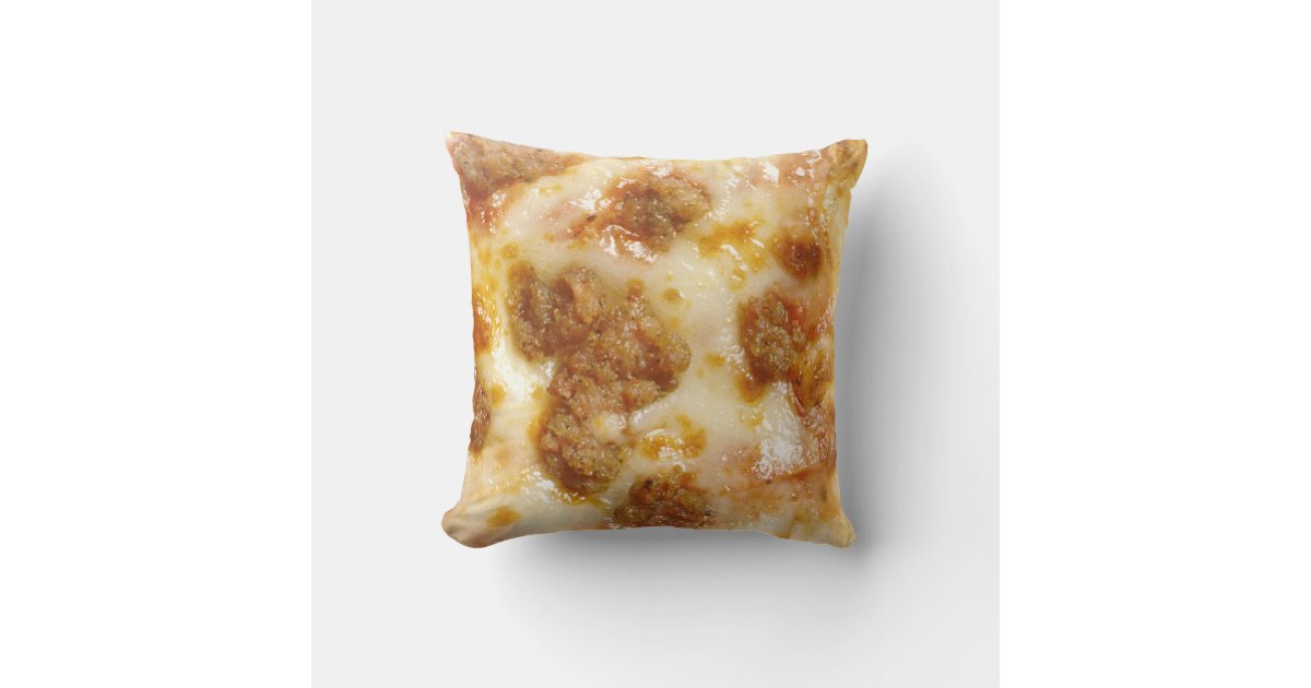 Slice of Pizza Throw Pillow | Zazzle