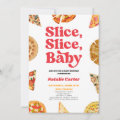 Slice, Slice, Baby! Pizza Baby Shower Invitation | Zazzle
