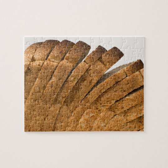 Sliced loaf of bread jigsaw puzzle | Zazzle.com