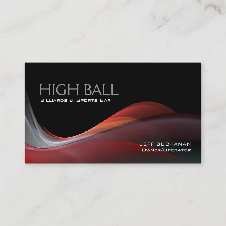 Slick Business Card | Zazzle