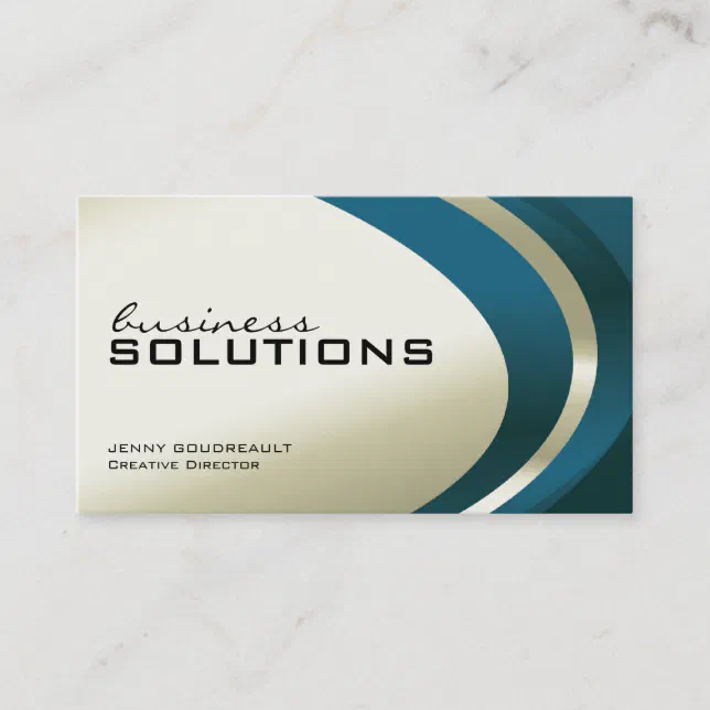 Slick Business Card | Zazzle