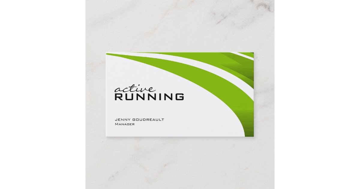 Slick Business Card | Zazzle
