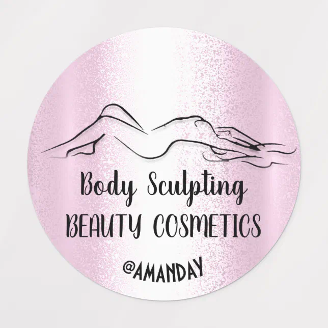 Slim Body Cosmetics Balm Soap Sculpting Pink New Labels | Zazzle