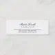 Slim Simple Minimalist Calligraphy Business Card | Zazzle