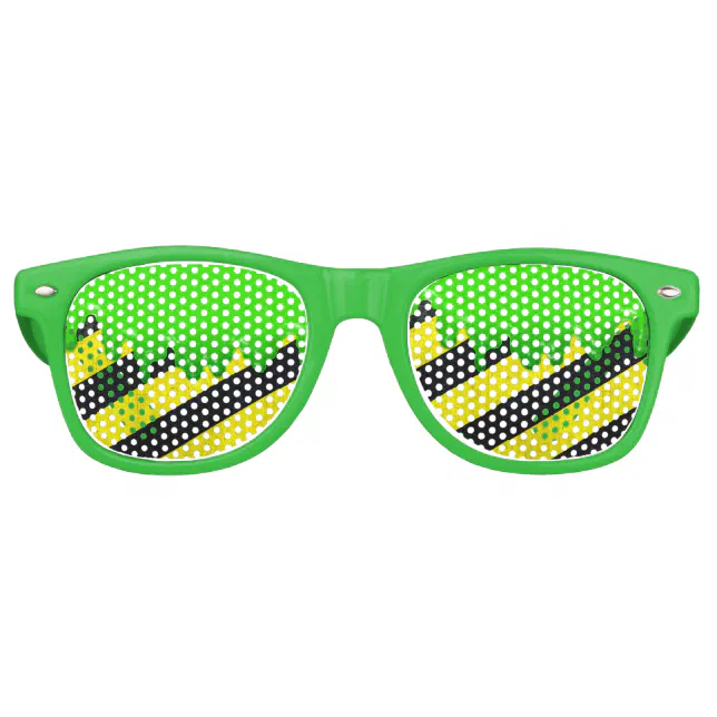 Slime Hazard Sunglasses | Zazzle