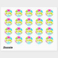 Slime Stickers, Slime Labels, Slime favors Classic Round Sticker | Zazzle