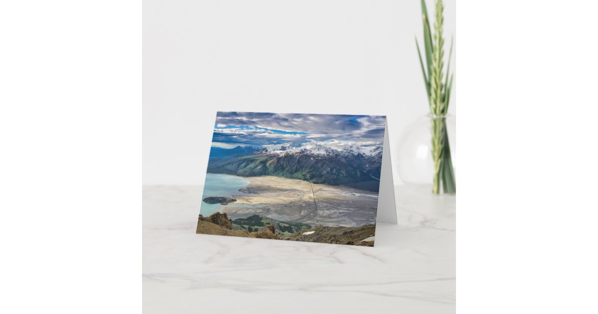 Slims River Yukon Territory Card | Zazzle