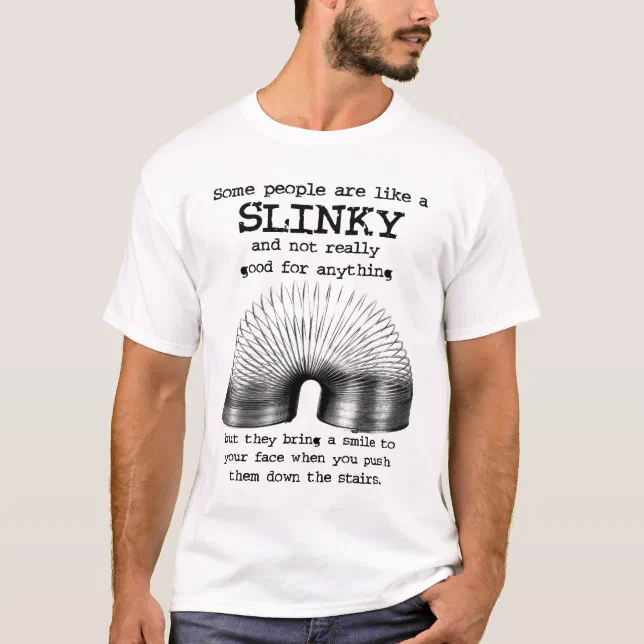 Slinky People Funny Shirt Humor | Zazzle