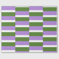 SlipperyJoe's genderqueer pride flag colors non-bi Wrapping Paper | Zazzle