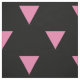 SlipperyJoe's pink triangle flag bright pink symbo Fabric | Zazzle