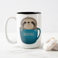 Sloffee! Two-Tone Coffee Mug | Zazzle