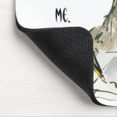 Sloth at Work Cartoon Mousepad | Zazzle