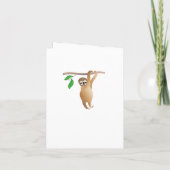 Sloth Hang in There Encouragement or Get Well Invitation | Zazzle