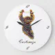 Sloth Hanging Out Thunder_Cove Large Clock | Zazzle