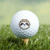 Sloth Mascot Golf Balls | Zazzle