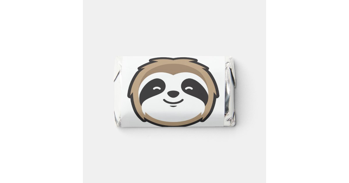Sloth Mascot Hershey's Miniatures | Zazzle