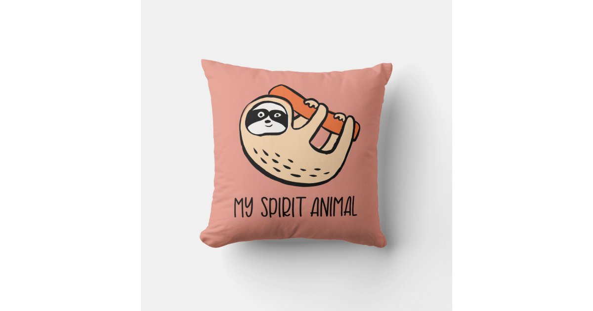 Sloth pillow | Zazzle
