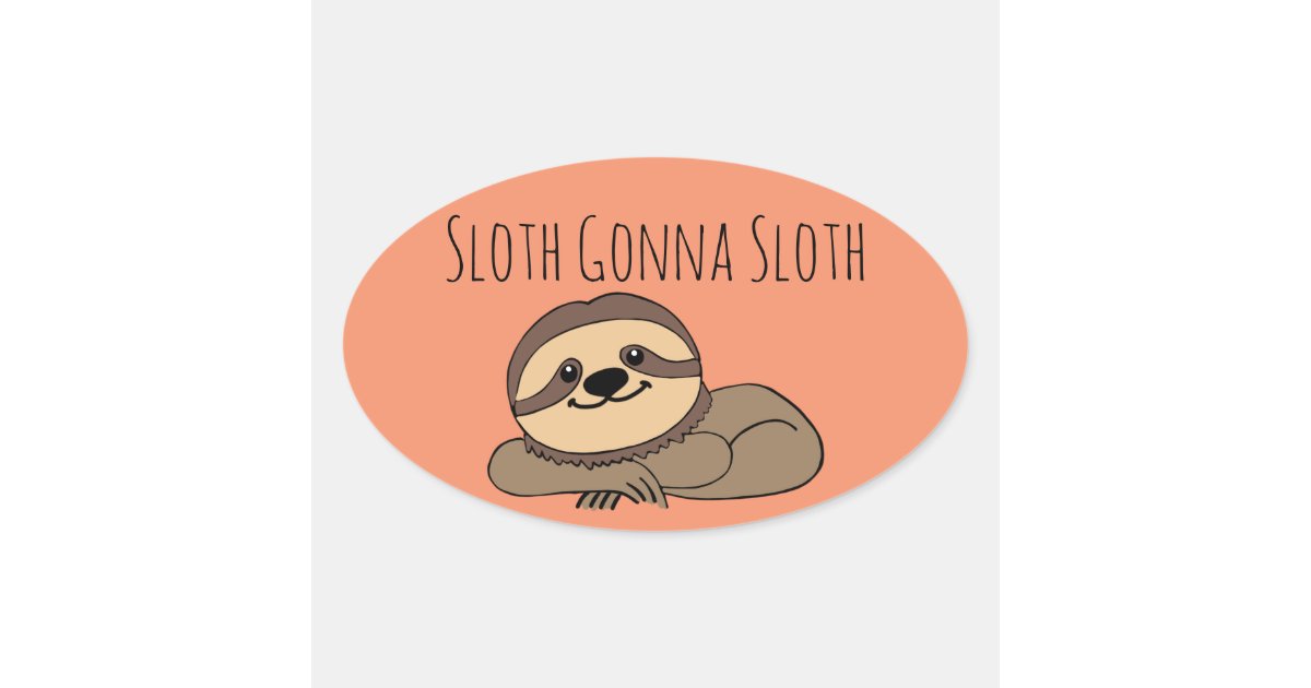 Sloth Stickers | Zazzle