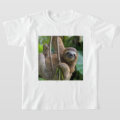 Sloth t-shirt for your child | Zazzle