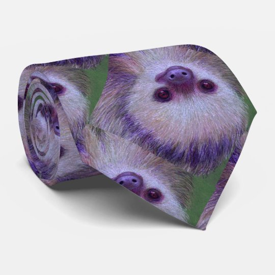 Sloth Tie | Zazzle.com