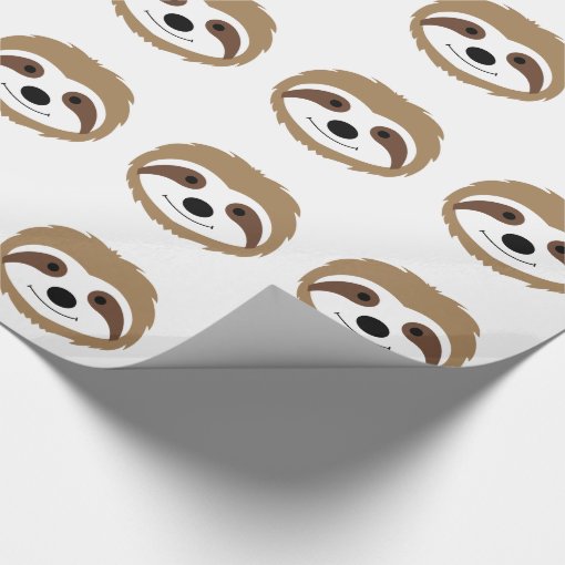 Sloth Wrapping Paper | Zazzle