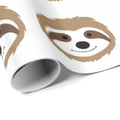 Sloth Wrapping Paper | Zazzle
