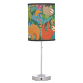 Sloths Hanging out in Trees Table Lamp | Zazzle