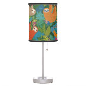 Sloths Hanging out in Trees Table Lamp | Zazzle