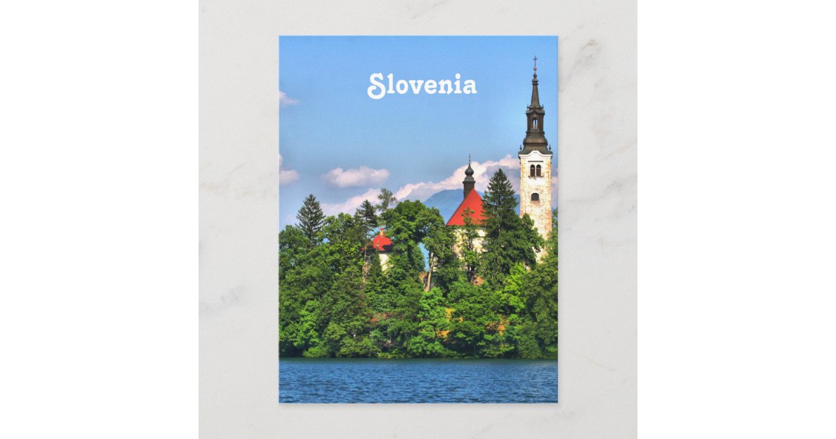 Slovenia Countryside Postcard | Zazzle