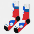 Slovenian Flag Patriotic, Sustainable Slovenia Socks | Zazzle