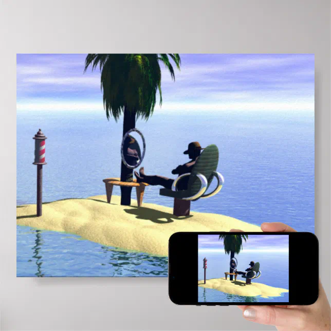 Slow Day at the Shop Poster | Zazzle