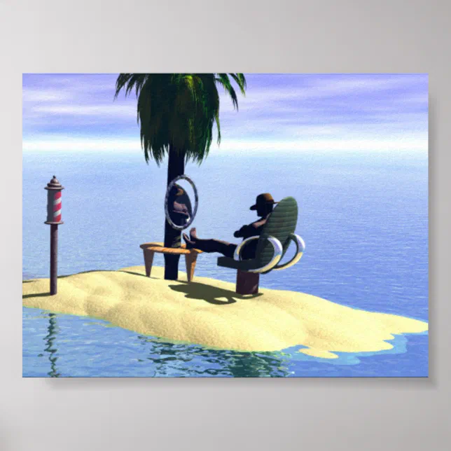 Slow Day at the Shop Poster | Zazzle