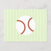 Slugger-Saurus Baseball Dino Baby Boy 1st Birthday Invitation Postcard ...