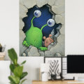 sluggo's breakthrough poster | Zazzle