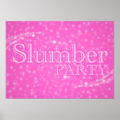 slumber party starshine poster | Zazzle