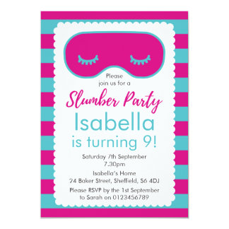 Slumber Party Invitations & Announcements | Zazzle