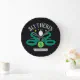 SLYTHERIN™ House Double Snake Locket Graphic Large Clock | Zazzle