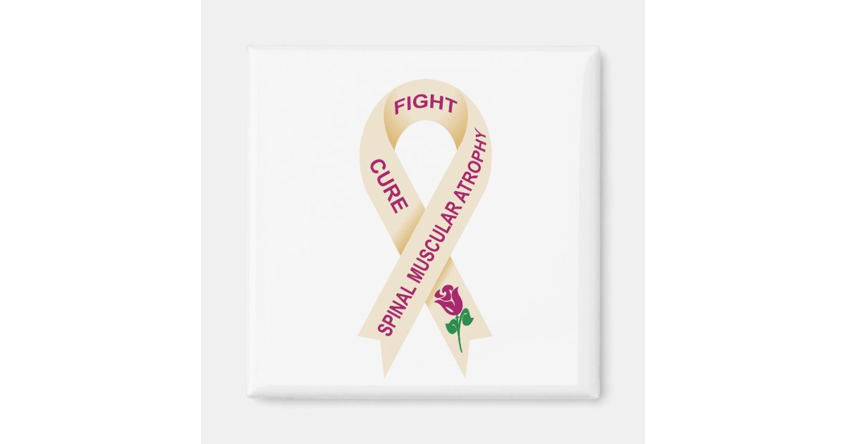 SMA Awareness Ribbon Magnet | Zazzle
