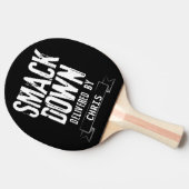 Smack Down Ping Pong Paddle | Zazzle